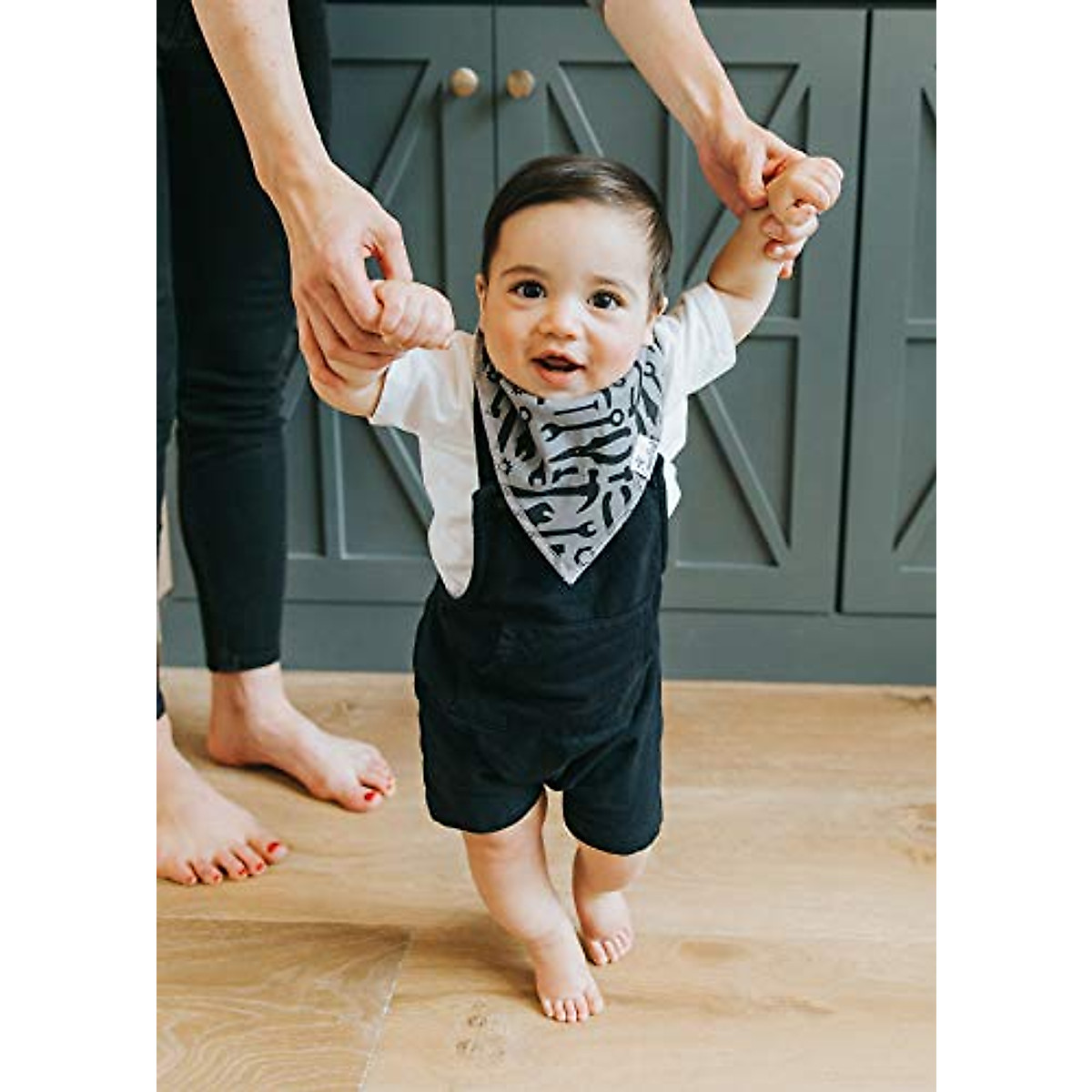 Copper Pearl Baby Bandana Drool Bibs for Drooling and Teething 4 Pack Gift Set Diesel, Soft Set of Cloth Bandana Bibs for Any Baby Girl or Boy, Cute Registry Ideas for Baby Shower Gifts