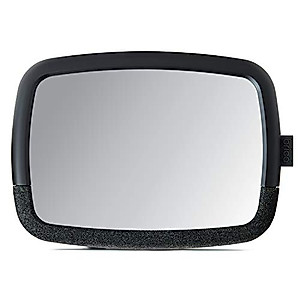 Munchkin® Brica® 360 Pivot Baby in-Sight® Wide Angle Adjustable Car Mirror, Crash Tested and Shatter Resistant, Black