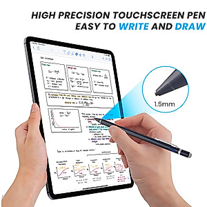 Stylus Pen for Kindle Fire HD Tablet, EDIVIA Digital Pencil with 1.5mm Ultra Fine Tip Pen for Kindle Fire HD Tablet Stylus, Black