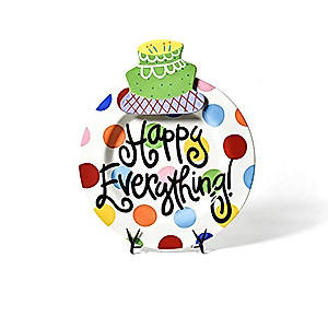 HAPPY EVERYTHING! Bright Dot Big Round Platter