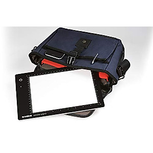 Kaiser Slimlite Plano 5000K 8x11" Battery/AC Lightbox with USB Cable and Charging Adapter