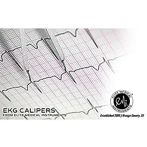 EMI Basix HOT Pink EKG ECG Medical Calipers EKG-101-HP