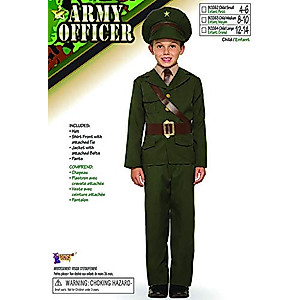 Rubie's Child's Forum Army Officer Costume, Small