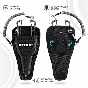 XTOUC Saltwater Fishing Pliers Titanium Alloy Jaw, Fish Hook Quick Removal, Fishing Accessories and Equipment, Split Ring Tools, Fishing Tackle Kit, Fishing Gear for Gift