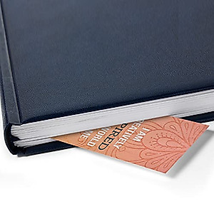 Motivational Bookmarks / 2" x 6" Paper Bookmark Assortment/Bulk Set of 24 Uplifting Quotemarks