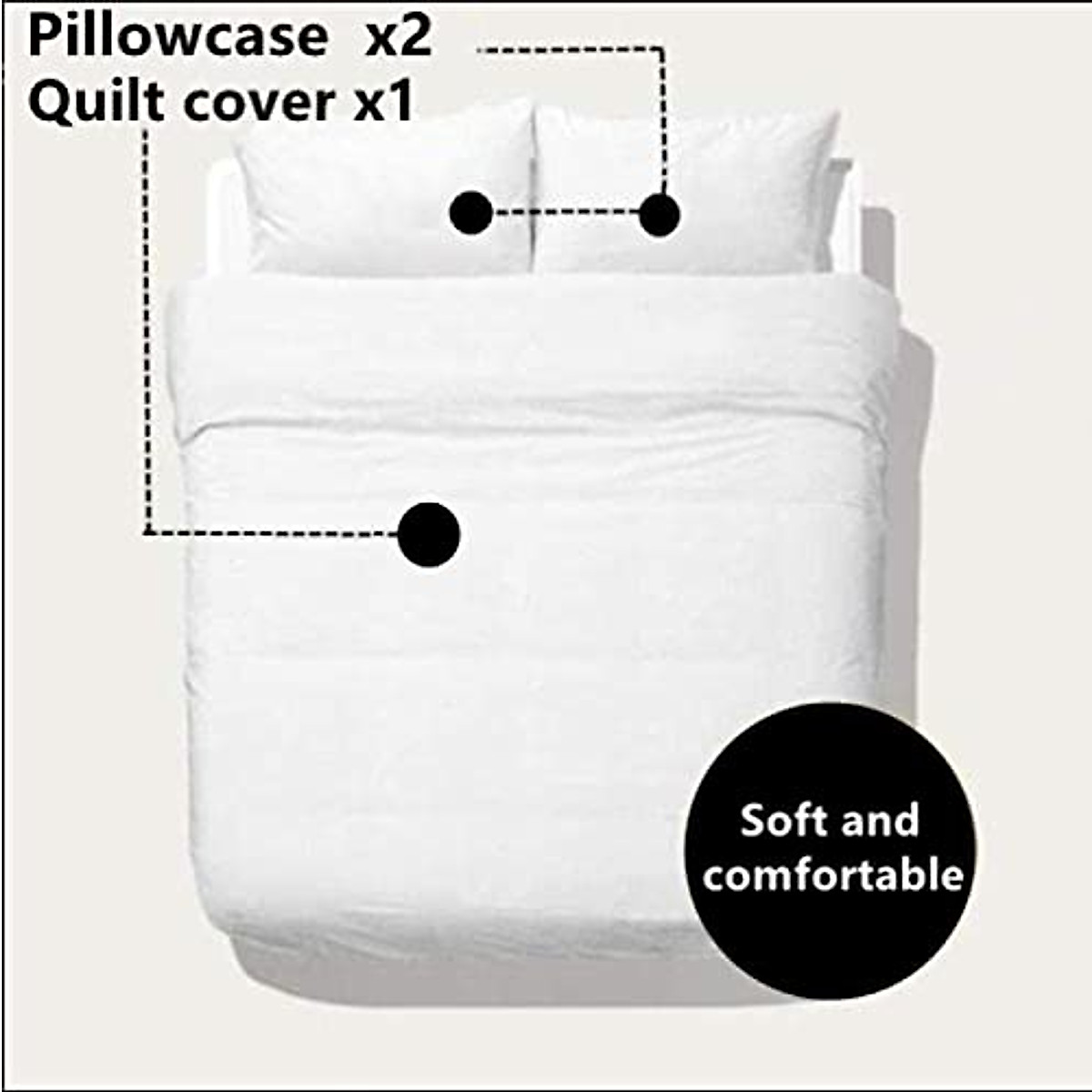 ALYOU Blue Ice Cubes Duvet Cover California King Ice Pattern Bedding Set 3 Piece, Comfort Fluffy Microfiber Comforter Cover and 2 Pillowcases 20" x 36" with Zipper Closure and Ties