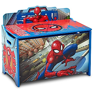 Delta Children Deluxe Toy Box, Spider-Man