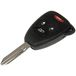 Dorman 92087 Keyless Entry Transmitter Cover Compatible with Select Jeep Models, Black