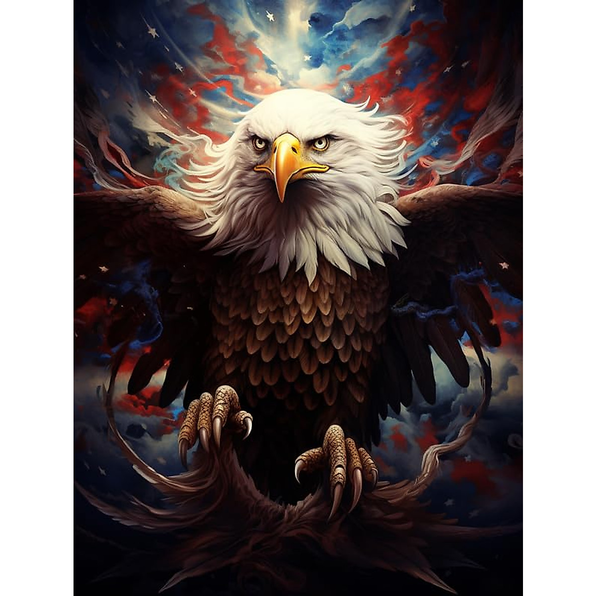 Bimkole 5D Diamond Painting Kits, Full Drill DIY Rhinestone Embroidery Set Paint with Diamonds Art by Number Kits Cross Stitch Home Wall Craft Decoration (12x16 inch)#b11218