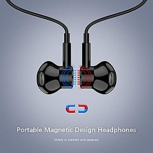 COOYA USB C Earbuds & in-Ear Headphones with Microphone,Magnetic USB C Headphone for Samsung Galaxy S23 S22 Ultra S21 S20 A53 A54 Note 20 10 DAC Type C Earphone for iPad Pro Air Pixel 7 6 OnePlus 11 9