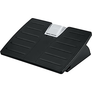 Fellowes Office Suites Adjustable Foot Rest (8032201) , Black