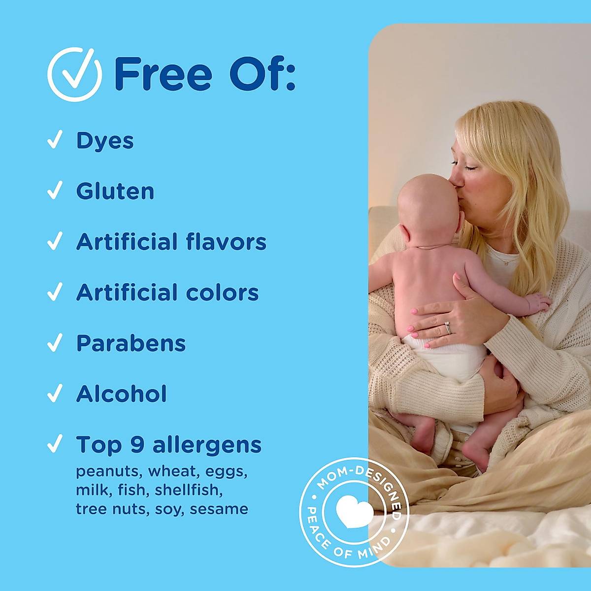 Mommy's Bliss Organic Baby Vitamin D Drops, Promotes Healthy Growth and Bone Development, Supports Immunity, Age Newborn+, 45 Servings, Pack of 4