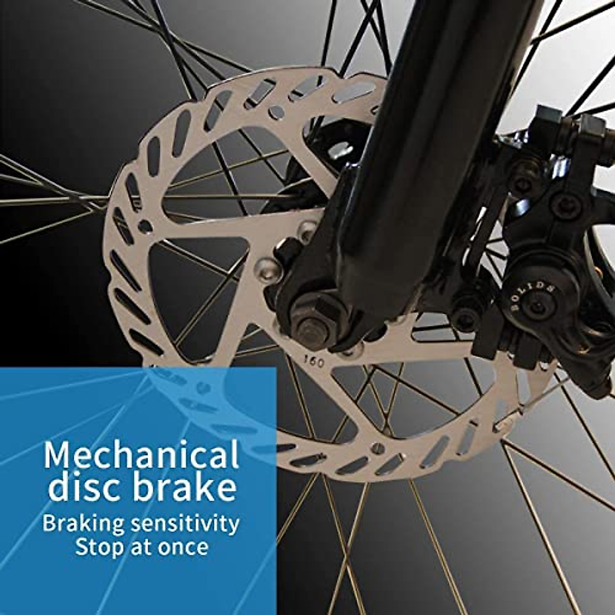 CLIENSY 26 Inch Electric Bike, 550W Folding Ebike with Removable 36V 12.5AH Lithium Battery for Adults, 21 Speed Shifter (Black)