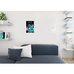 XXXtentacion Poster Concert Blue XXXtentacion Merch Bad Vibes Forever XXX 17 Album Art Skins Trap Music Aesthetic XXXtenations Merch XXtentacion Tapestry Rapper Cool Wall Art Print Poster 12x18