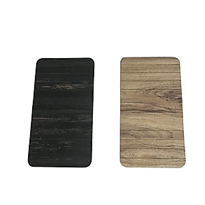 Sofa Armrest Tray, Non-Slip Drink Holder Coaster Portable Side Table, Drinking Table, Space-Saving Couch Arm Table, Sofa Armrest Tray Natural Wood Beverage Cup Holder Tray