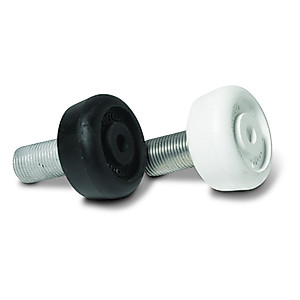 Sure-Grip Carrera Toe-Stop - Designed with a 5/8" Stem - Features 42mm Footprint and Thickness of 20mm - Sold in Pair - Available in Two Color Options (Black/White)