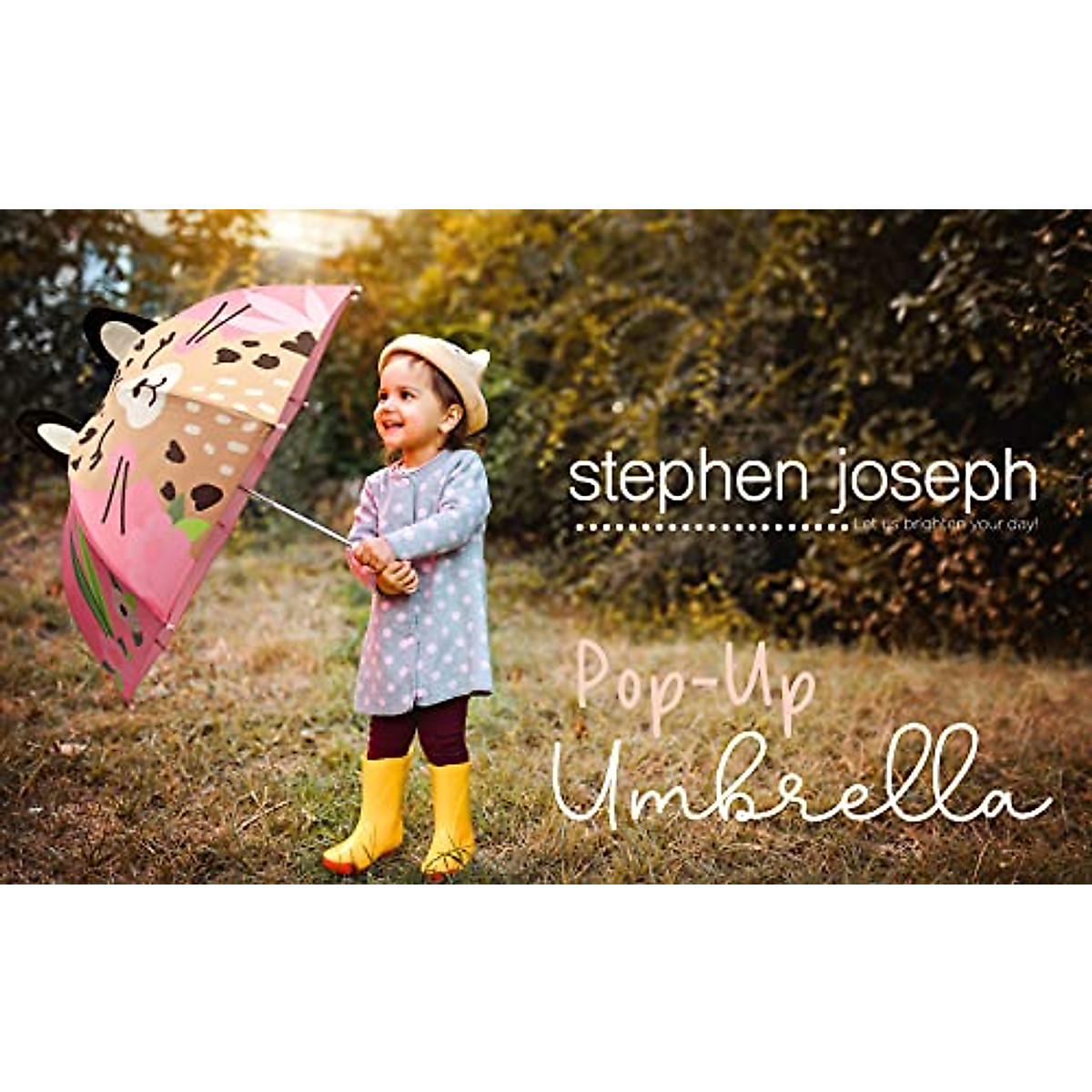 Stephen Joseph boys Stephen Joseph Pop Up Umbrella, Shark, One Size US