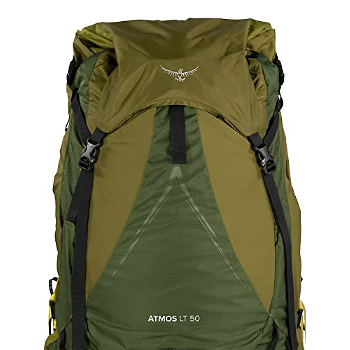 Osprey Atmos AG LT 50L Men's Backpacking Backpack, Night Shift/Scoria Blue, S/M