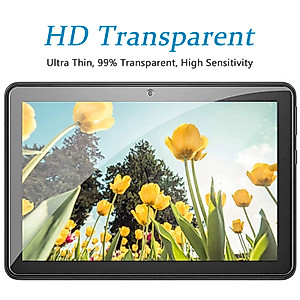 3 Pack Screen Protector for All-New Fire HD 8/HD8 Plus/Fire HD 8 Kids/Fire HD 8 Kids Pro Tablet (12th &10th Generation, 2022&2020 Released),Tempered Glass 9H Hardness Anti Scratch Clear, 8-inch