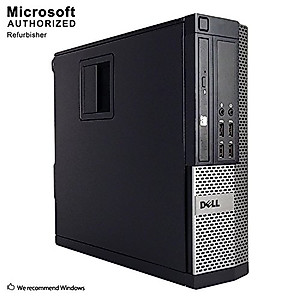 Dell Optiplex 7010 SFF Computer, Intel Core i5-3470 3.2 GHz, 16 GB RAM, 2 TB HDD, DVD-RW, Windows 10 (Renewed)