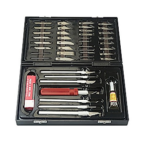 SE 51-Piece Deluxe Hobby Knife Set - 81351HB