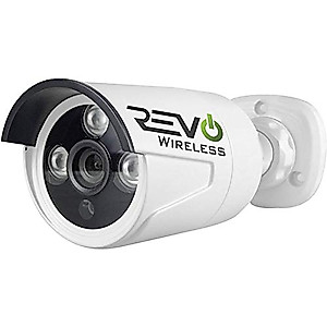 Revo America Wireless 4 Ch. NVR Surveillance System with 4 HD Wireless Outdoor Bullet Cameras