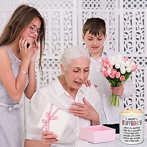 Birthday Gifts for Women Friendship - Gifts for Women Best Friend - Womens Birthday Gifts for Friend, Happy Birthday Gifts for Women, Gifts for Women Birthday Unique, Bestie Lavender Candle 10Oz