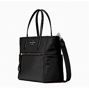 Kate Spade New York Chelsea Nylon Satchel (Black)