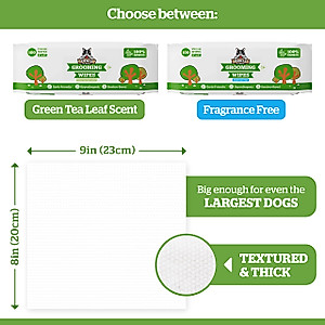 Pogi's Ultimate Dog Wipes Home & Travel Bundle - 400-Count Grooming Wipes for Home and 240-Count Packs for Travel