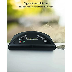 Digital Control Panel Replacement Fit for Masterbuilt Electric Smoker, Compatible with Masterbuilt MB20042218, MB20072418, MB20072618, Part Number 9907190002