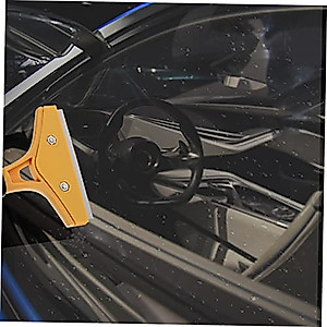 PRETYZOOM 1pc Razor Scraper Cleaning Shovel Tile Cleaning Tool Plastic Steel Ceramic Cleaning Scraper