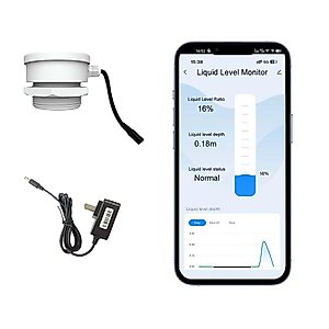 EPTTECH Smart TLC2206 Wifi Water Oil Fuel Liquid Tank Level Monitor Indicator Controller Remote Water Level Sensor TUYA Intelligent Liquid Level Detector