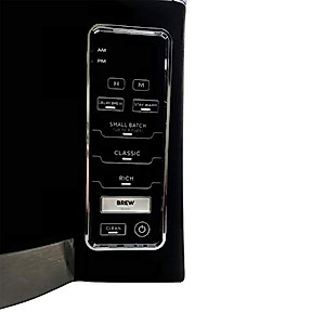 Ninja CE200 12 Cup Programmable Coffee Maker with 60 Ounce Reservoir and Thermal Flavor Extraction, Black (Renewed)