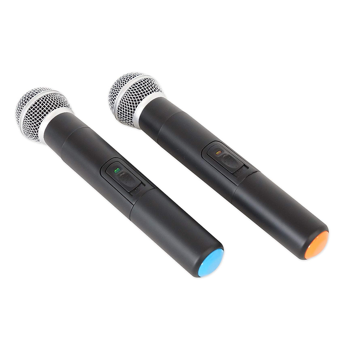 Rockville RAM12BT 12" 600W Rechargeable PA Speaker with Bluetooth, Deep Bass, Includes 2 Wireless Mics, TWS Linking, USB/SD Inputs, - Perfect for Mobile DJ and Musicians, Small Venues, Events