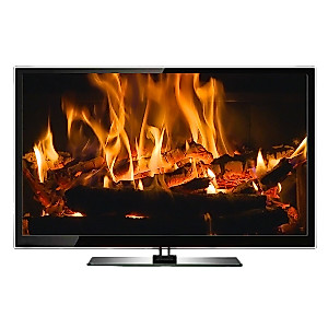 Fire Dvd - Fireplace XL - Extra Long Open Hearth Fires with Burning Wood Sounds