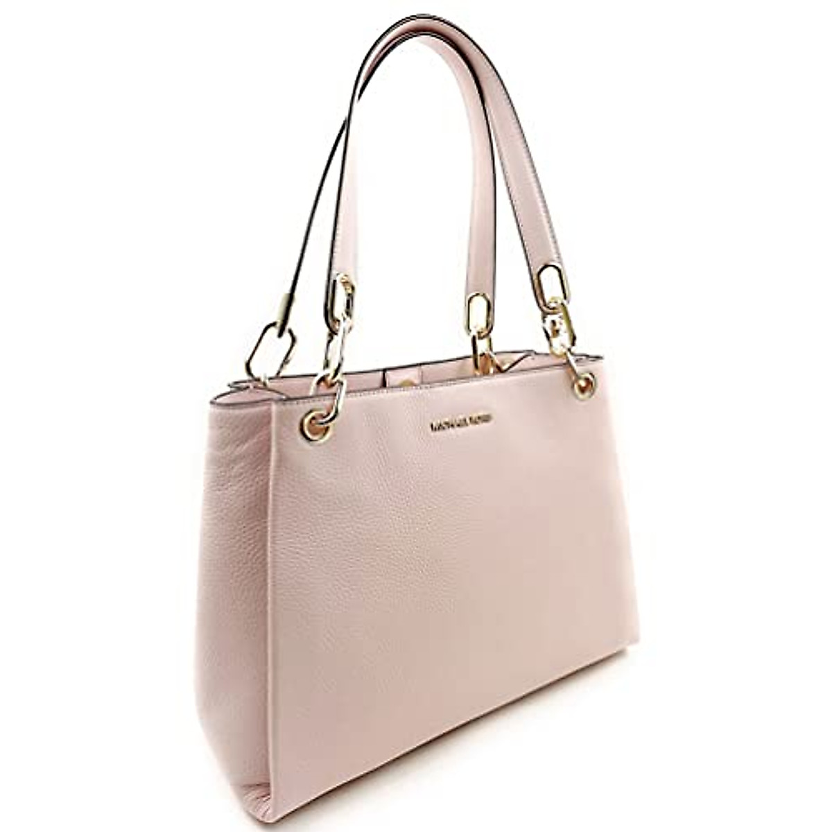 Michael Kors Women's Trisha Large Shoulder Bag Tote Purse Handbag (Powder Blush)