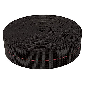 House2Home Replacement Elastic Webbing Kit to Repair Sagging Couch, Chair, Lawn,and Patio Furniture, Includes Installation Instructions, 2 Inch Wide x 60 Ft. Metal Webbing Clips