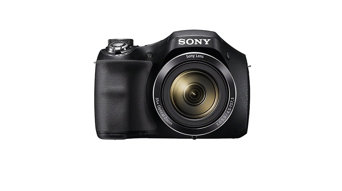 Sony Cyber-Shot DSC-H300 Camera Bundle with 20.1MP, 35x Zoom & Accessories