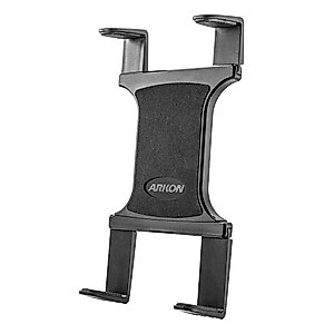 ARKON Mounts Slim-Grip Universal Tablet Holder | Grips Devices up to 18.4" in Screen Size | 4-Hole AMPS Pattern Compatible | Fits iPad, Samsung Tab, Google, Surface, and More | TAB001-AMPS