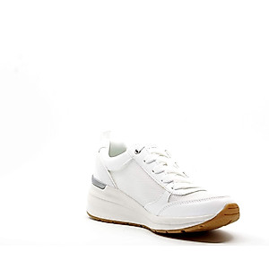 Skechers Women's Billion-HOT Days Sneaker, White, 7