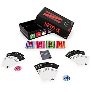 Spin Master Games Netflix, Trending Now Card Game Party Family Board Game with Funny TV Show Cards, for Teen & Adults Ages 14 and Up