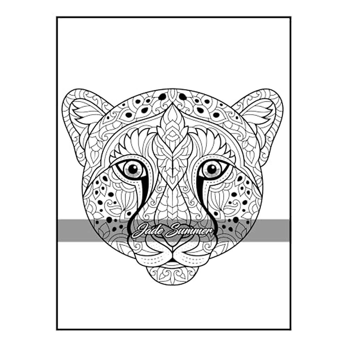 100 Animals: An Adult Coloring Book with Lions, Elephants, Owls, Horses, Dogs, Cats, and Many More!