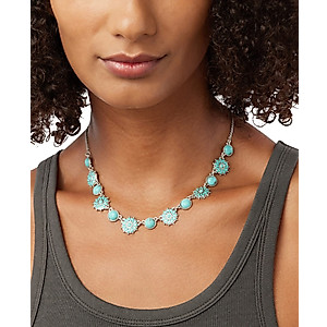 Lucky Brand Turquoise Collar Necklace
