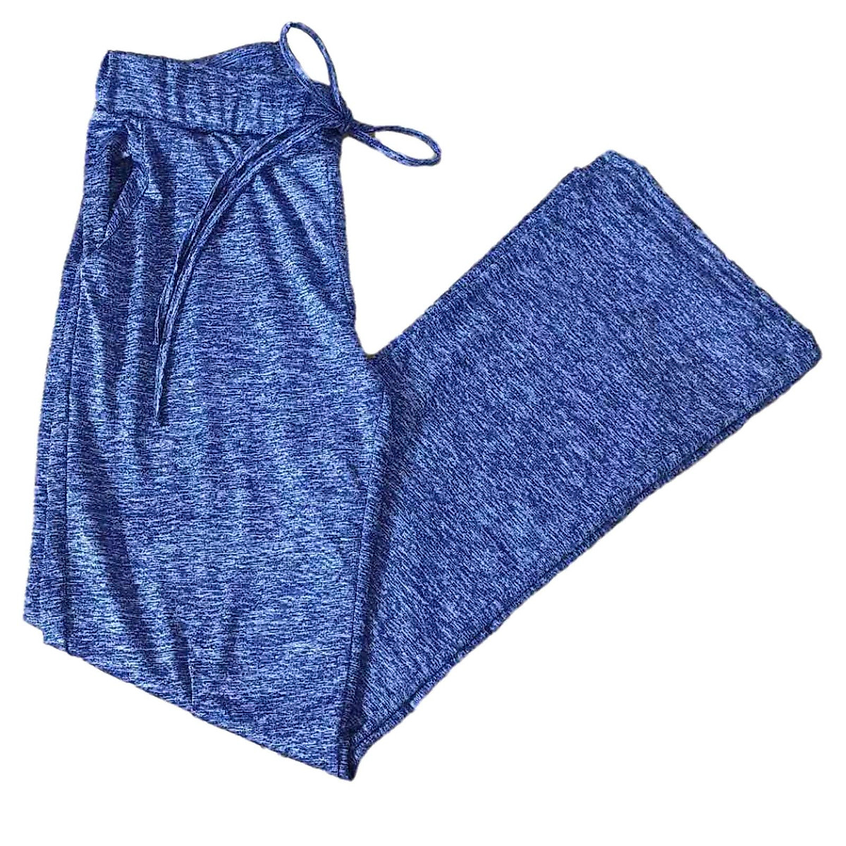 SMIDOW Black Capri Pants for Women Petite Womens Flare Yoga Pants with Pockets High Waist Loose Comfy Bootcut Workout Gym Leggings Plus Size Lounge Trousers