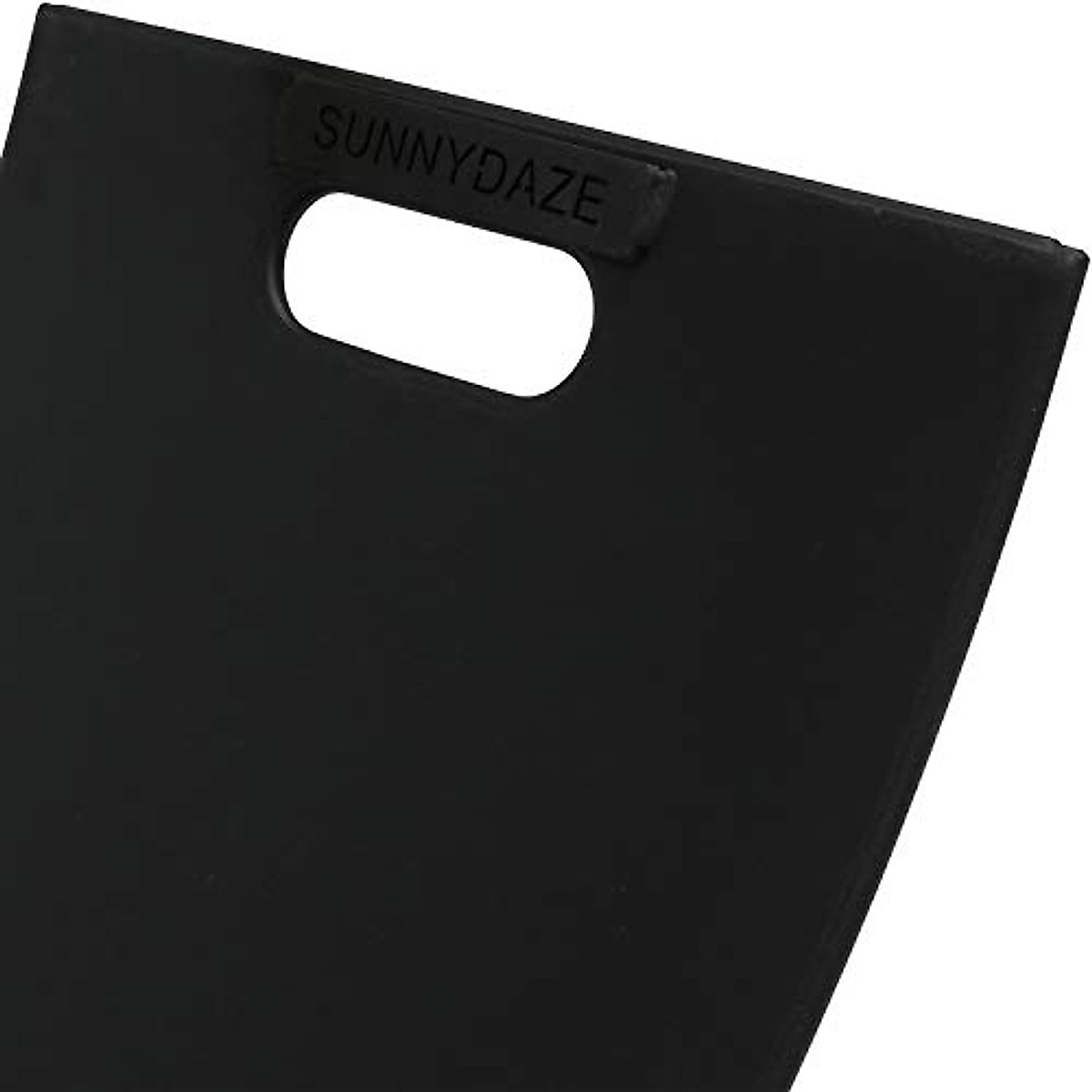 Sunnydaze 30-Inch Firewood Log Rack - Indoor/Outdoor Heavy-Duty Black Powder Coated Steel Construction