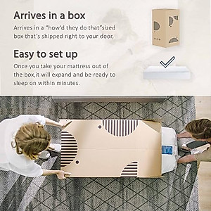 Mdhitsox Twin Mattress for Kids, Memory Foam Mattress, Cool Gel Mattress, Medium Firm Kids Mattress for Bunk Bed, Pressure Relief, CertiPUR-US Certified (10 Inch)