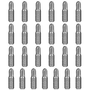 HPHOPE PH3 Screwdriver Bit Set, Phillips #3 Bits 1/4" Hexagon Bit (Length: 1", 25 Pack)