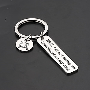 FAADBUK TV Show Inspired Gift TV Show Fans Gift Claire Gift Well I'm Not Being an Individual On My own (Not Being an Individual)