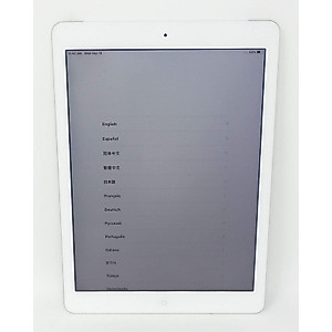 Apple Apple iPad Air MF529LL/A (32GB, Wi-Fi + AT&T, White with Silver) - (Renewed)
