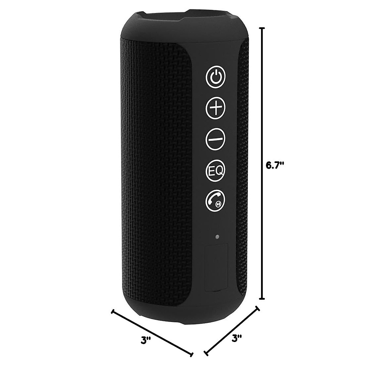 Ortizan Portable Bluetooth Speaker, IPX7 Waterproof Wireless Speaker with 24W Loud Stereo Sound, Outdoor Speakers with Bluetooth 5.0, 30H Playtime, 66ft Bluetooth Range, Dual Pairing for Home, Party